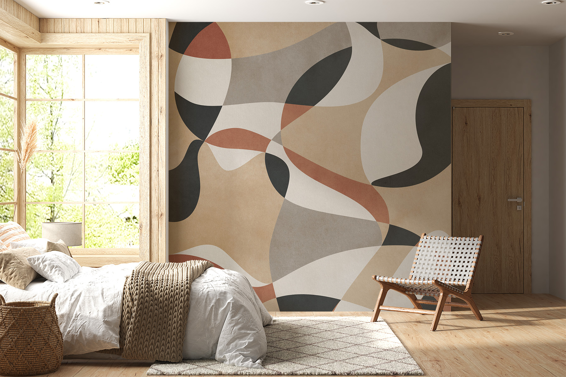 Abstraktne foto taustapilt fototapeedid, tapeedid seinal Kaasaegne ...